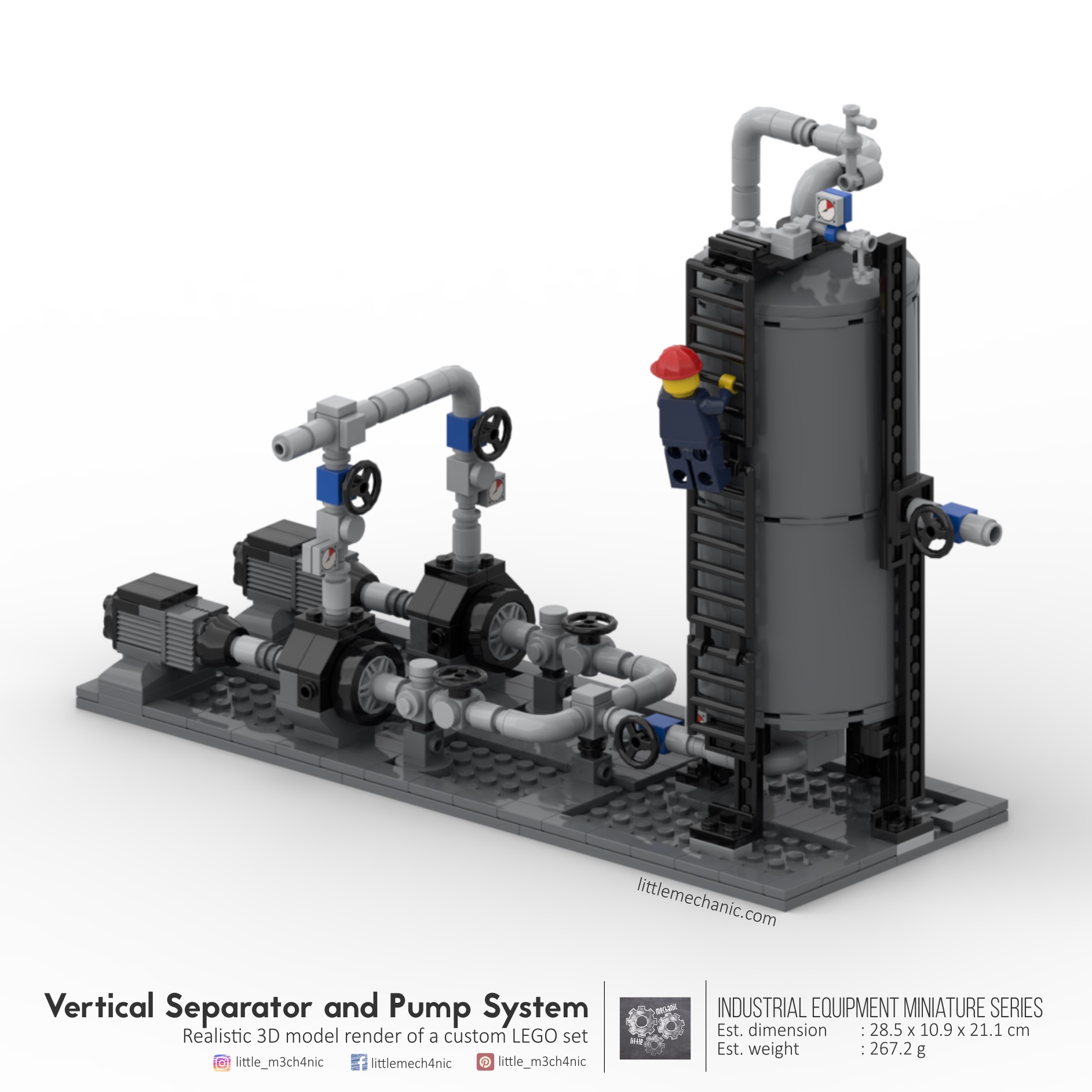 Vertical Separator and Pump System – Little Mechanic