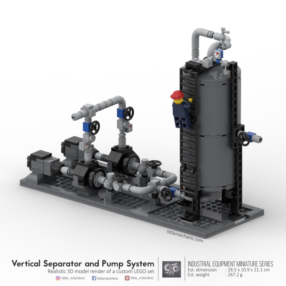 Vertical Separator and Pump System – Little Mechanic